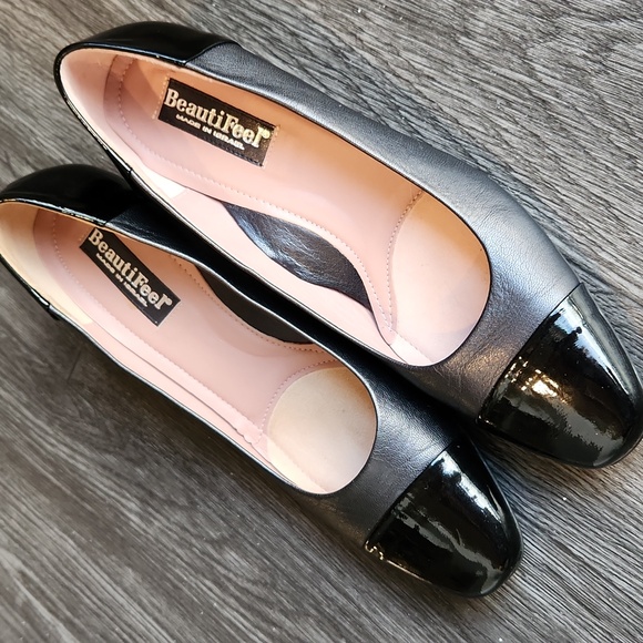 BeautiFeel | Shoes | Beautifeel Black Leather Rebecca Pumps 39 | Poshmark